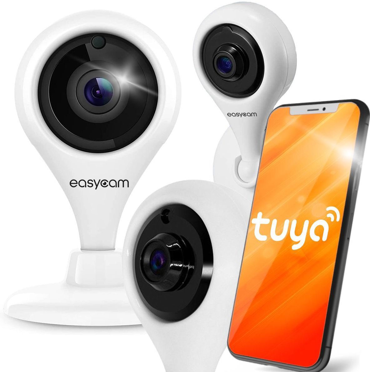 Kamera IP Kamera IP EasyCam obrotowa wewnętrzna WiFi Tuya 3MP EC-3C6IR ...