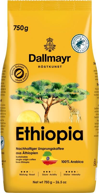 Kawa Dallmayr Ethiopia Ziarnista 750G - Ceny i opinie - Ceneo.pl