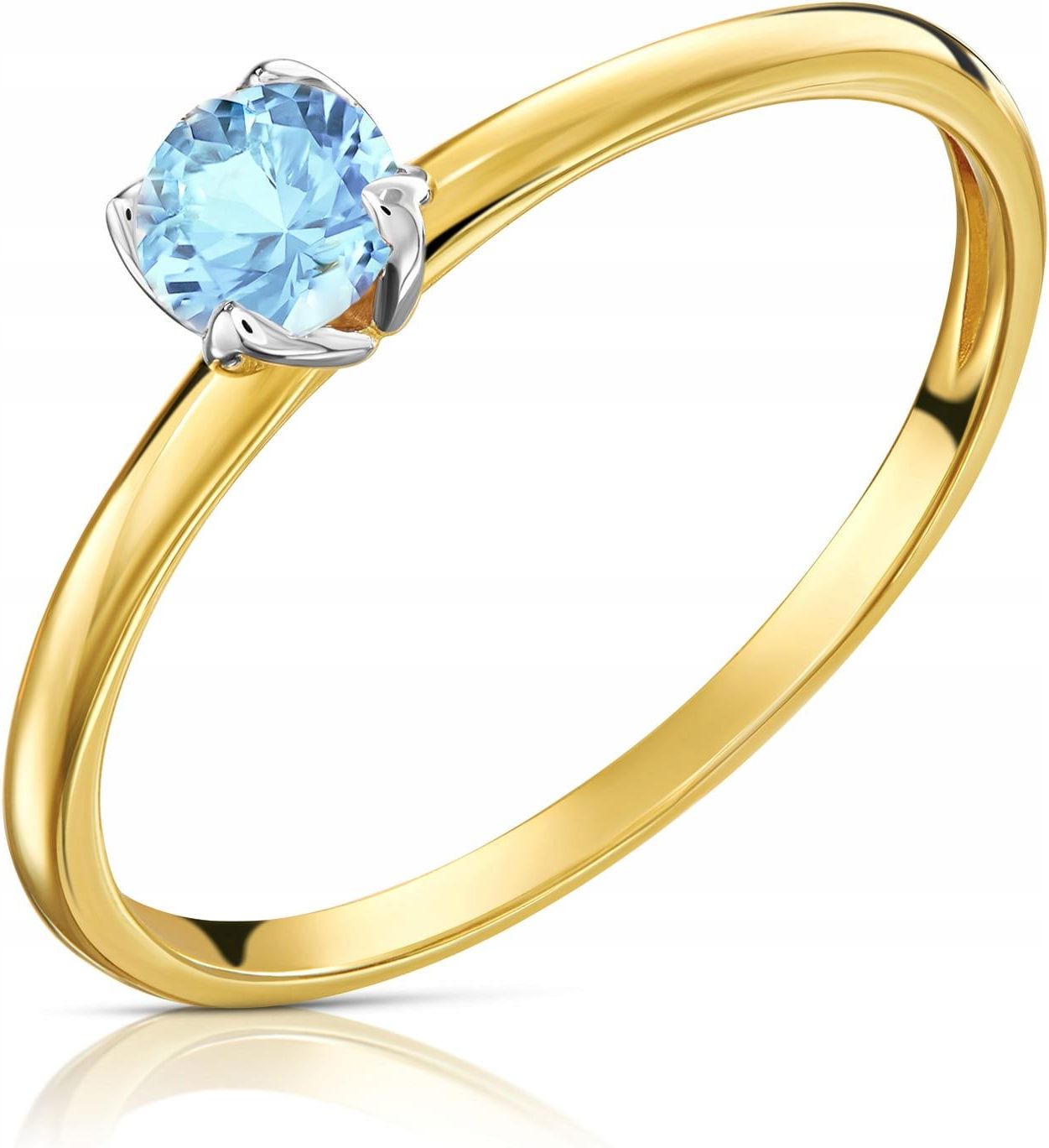 LunaJewellery ZŁOTY PIERŚCIONEK ZARĘCZYNOWY 333 8K CYRKONIA r9 (21) - Ceny i opinie - Ceneo.pl