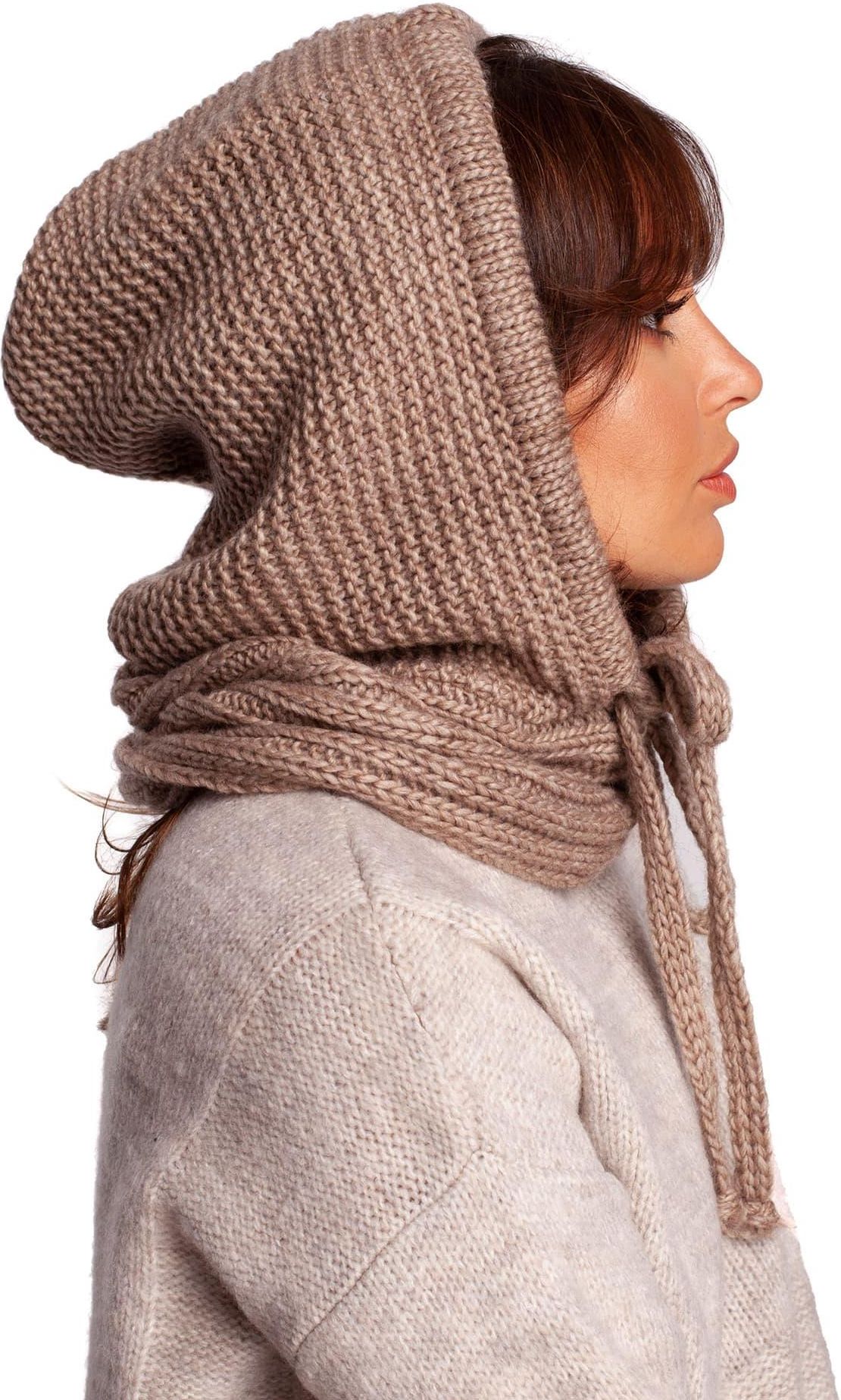 BK095 Kominiarka z trokami - beżowa (kolor beżowy, rozmiar uniwersalny) - Ceny i opinie - Ceneo.pl