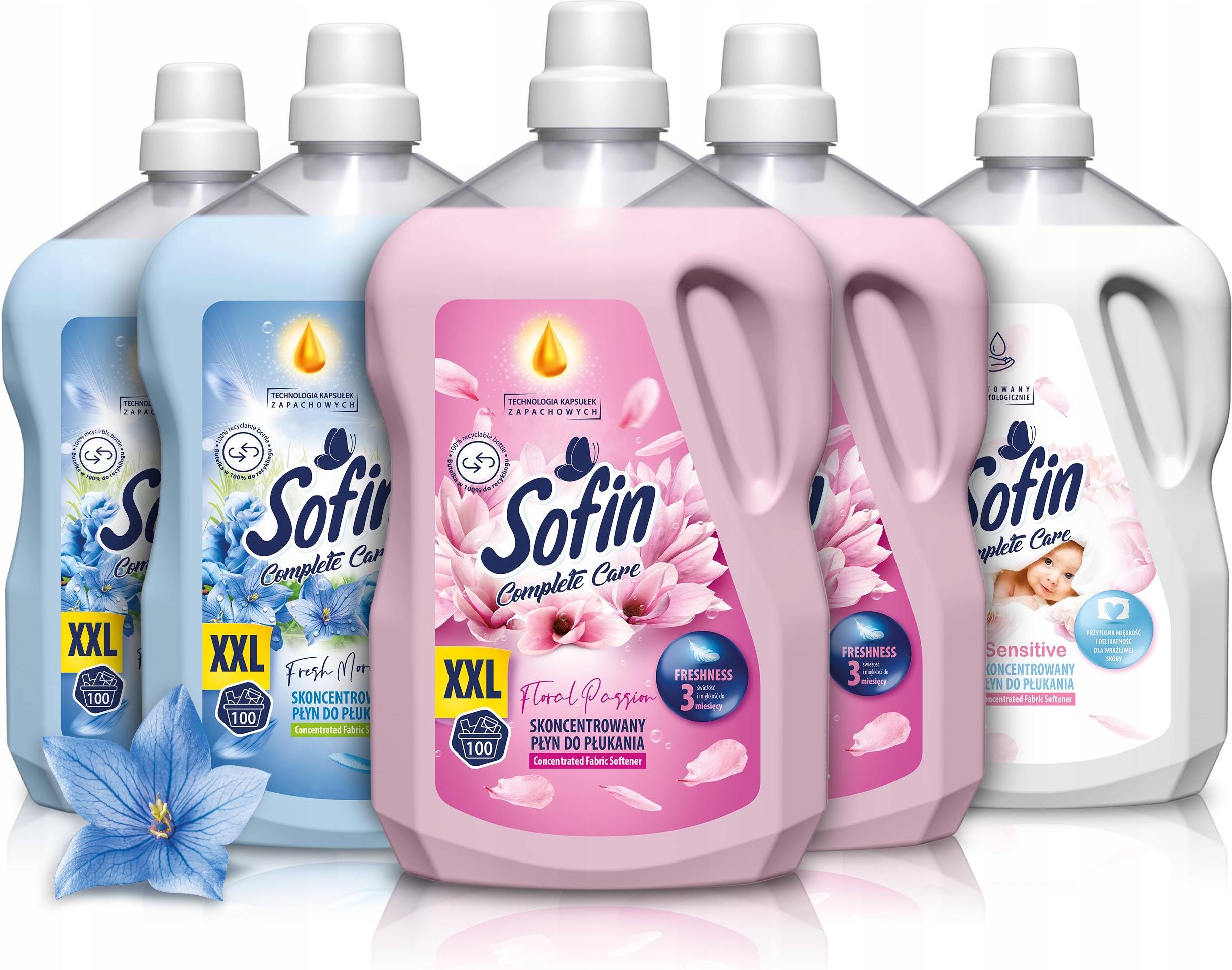 Sofin Płyn Do Płukania Tkanin Freshnes 500P 2,5Lx5 - Opinie i ...