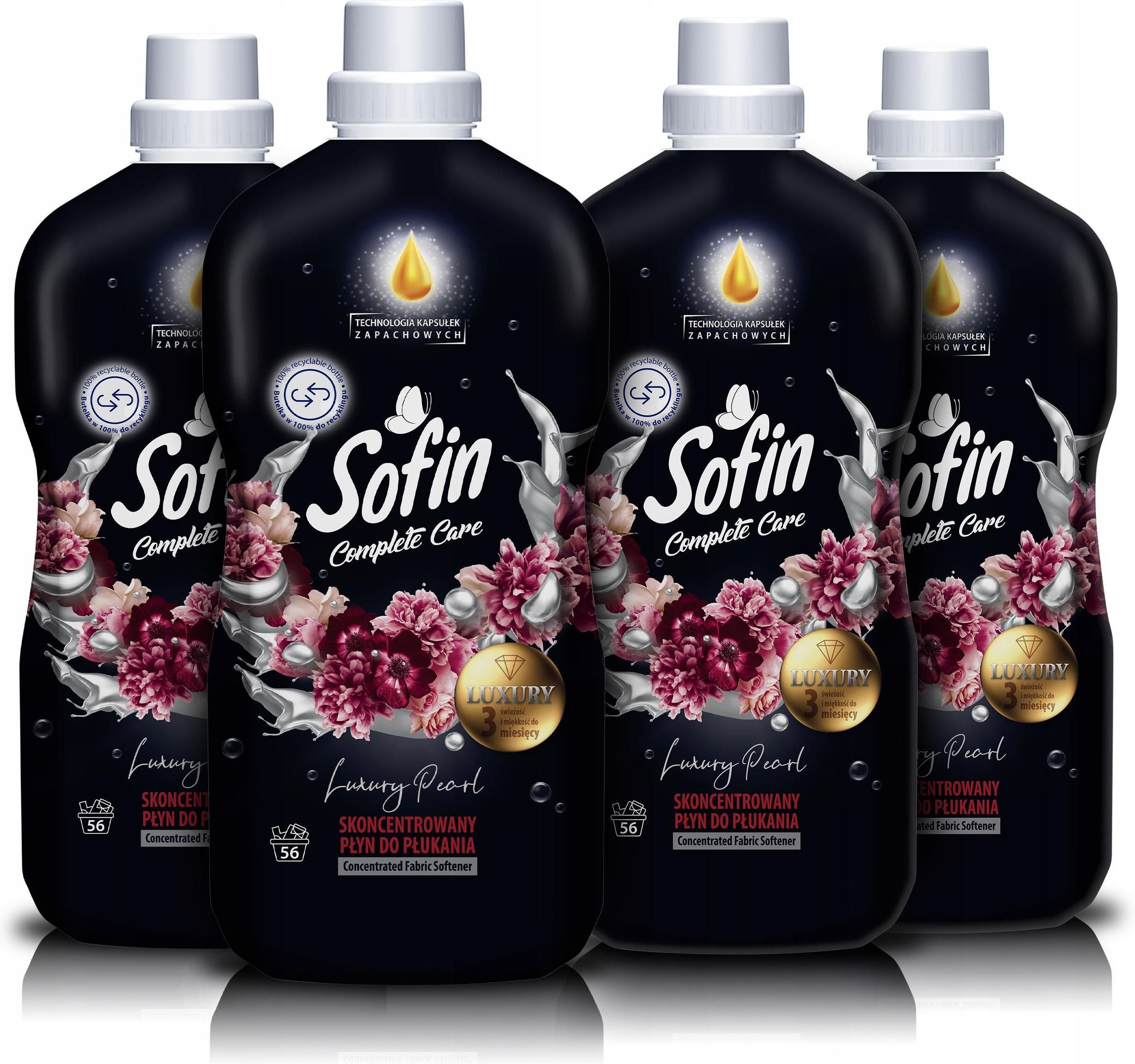 Sofin Płyn Do Płukania Tkanin Pearl 4X1,4L 224 P - Opinie i atrakcyjne ...