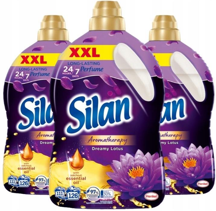 Silan Płyn Do Płukania Dreamy Lotus 2,772L X3 - Opinie i atrakcyjne ...