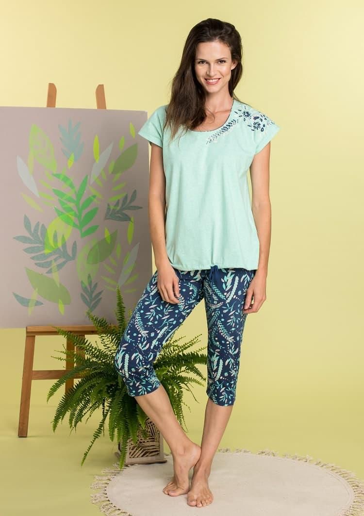 PIŻAMA KEY LNS-915 A20 (kolor Miętowy, rozmiar S) - Ceny i opinie ...