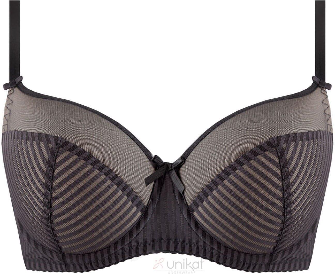 Biustonosz ZYTA full cup (kolor CZARNY BEŻ, rozmiar 95B) - Ceny i ...