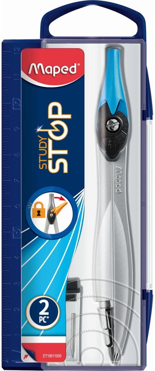 Maped Cyrkiel Study Stop Z Wkładami Graf Pud. Z Zaw. 195110 - Ceny i ...