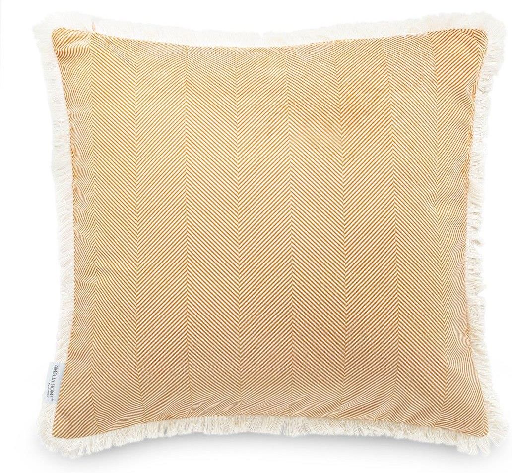 Ameliahome Poduszka Dekoracyjna Clear Kolor Rudy Drukowany Velvet 45x45 ...