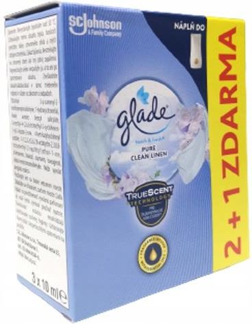 Glade Mini Spray Zapas 3X10Ml Pure Clean Linen - Ceny i opinie - Ceneo.pl