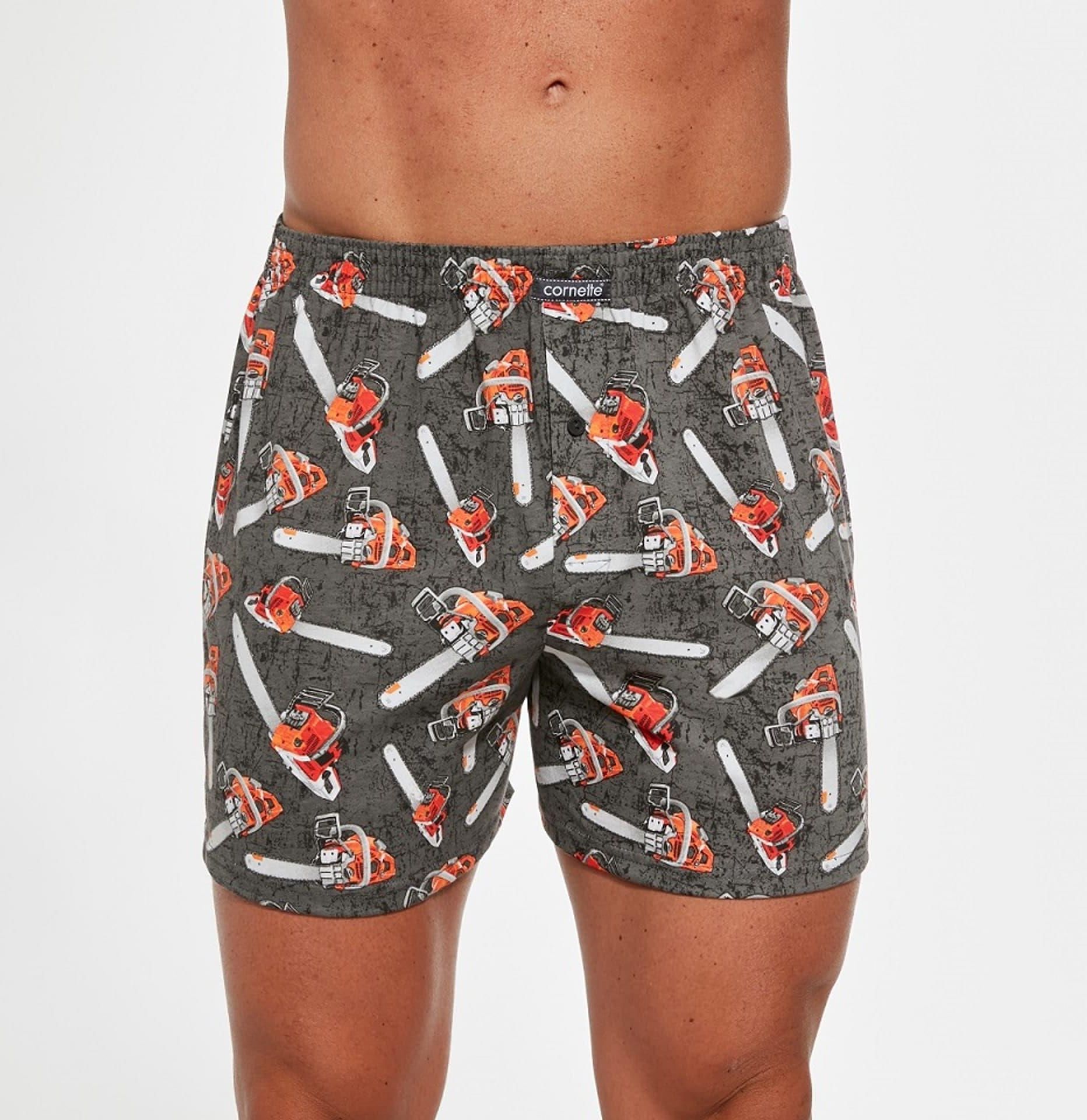 BOKSERKI CORNETTE CLASSIC CL-001/143 (kolor szary, rozmiar L) - Ceny i opinie - Ceneo.pl