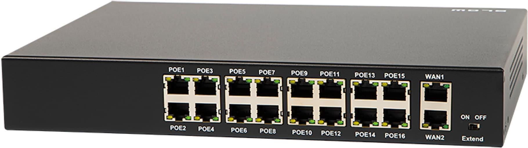 Switch 16×Poe 100Mbs 240W Bl-Sw18-16P - Akcesoria do monitoringu - Ceny ...