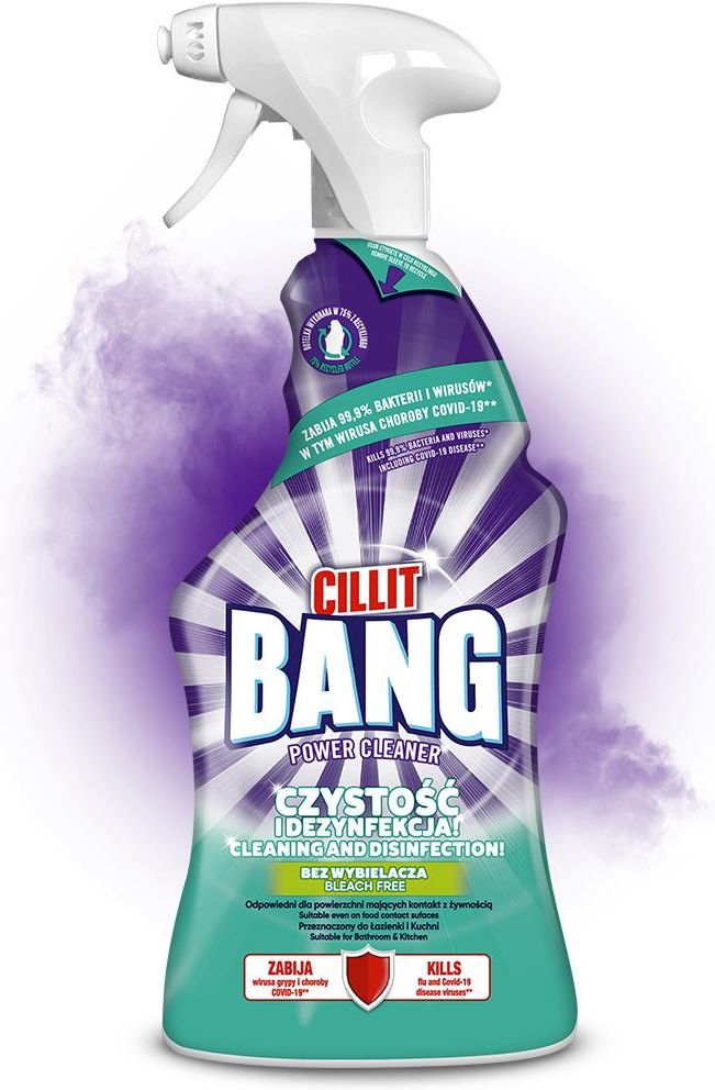 Cillit Bang Spray Czystość I Dezynfekcja 900Ml - Opinie i atrakcyjne ...