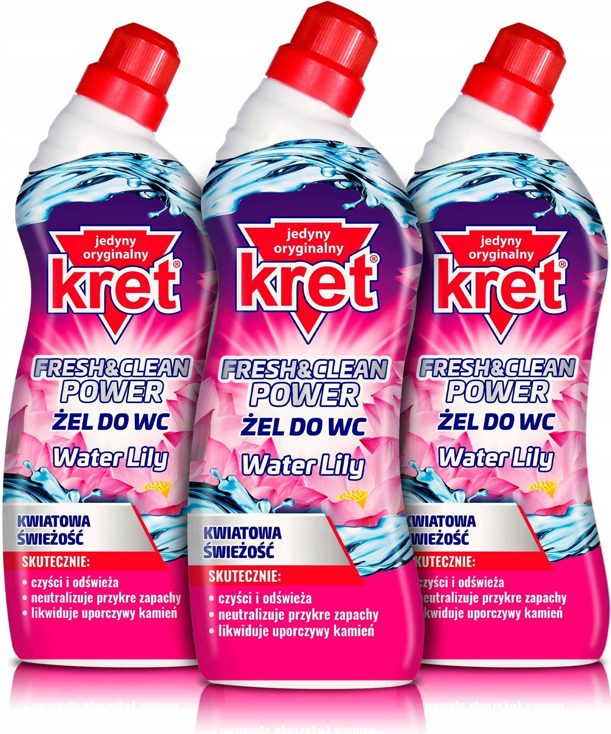 Kret Wc Żel Do Czyszczenia Toalet Water Lily 700 - Opinie i atrakcyjne ...