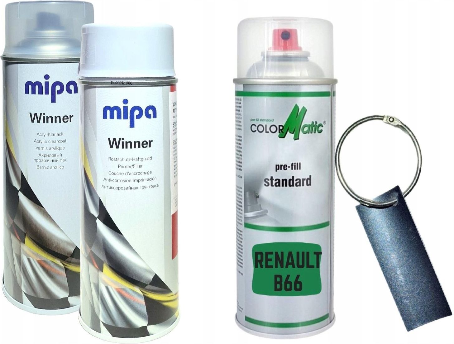 Motip Zestaw Lakier Spray Renault B66 400Ml - Opinie i ceny na Ceneo.pl