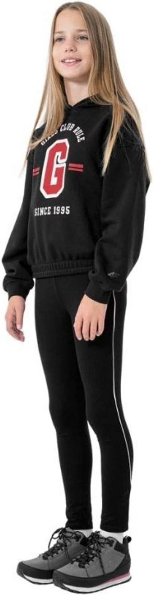 Legginsy 4F głęboka Jr HJZ22 JLEG004 (kolor Czarny, rozmiar 128cm ...