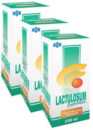 LACTULOSUM POLFARMEX Syrop 3 x 150 ml - Opinie i ceny na Ceneo.pl