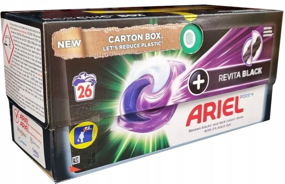 Ariel Kapsułki Do Prania 26 Prań Czarnych Ubrań - Opinie i atrakcyjne ...