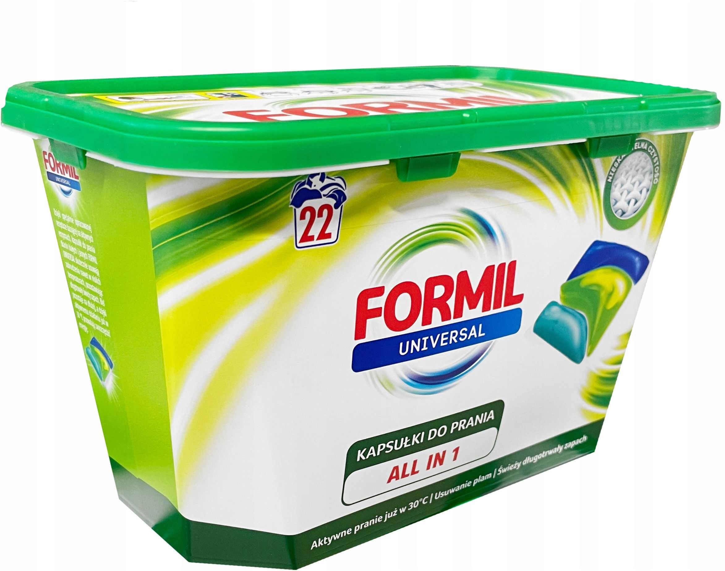 Formil Kapsułki Do Prania Uniwersalnego 22Szt. - Opinie i atrakcyjne ...