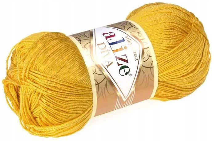 Alize Włóczka Diva [488] Szafranowy 1584461101 - Ceny i opinie - Ceneo.pl