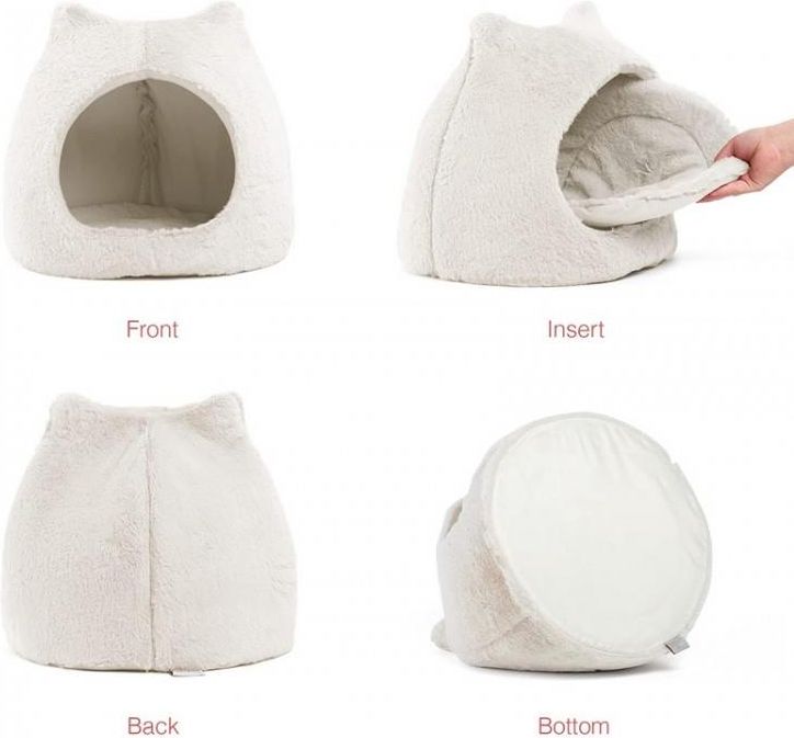 Best Friends Meow Hut Kot Sm 43X43X41 Ivory Ecru 4661 - Ceny i opinie ...