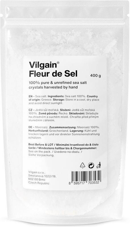 Vilgain Fleur De Sel 400g - Ceny i opinie - Ceneo.pl