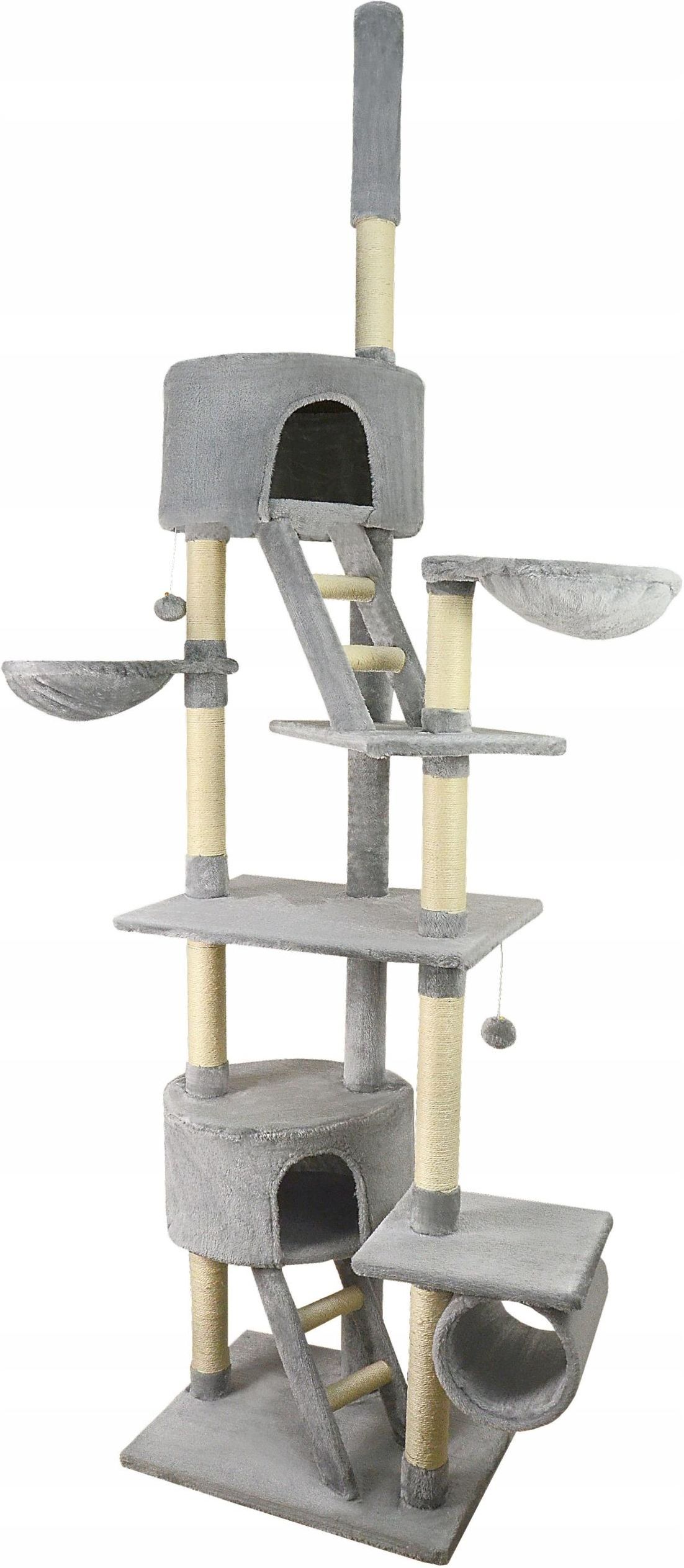 Terna Drapak Sufitowy Dla Kota Wysoki Duży 240 260Cm 1580478104 - Ceny ...