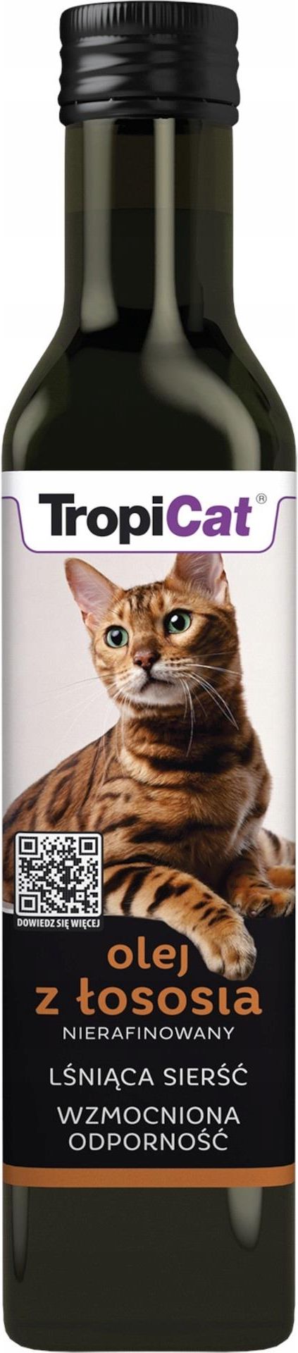 Tropicat Olej Z Łososia Do Uzupełnienia Diety Kotów 250Ml 54052 ...