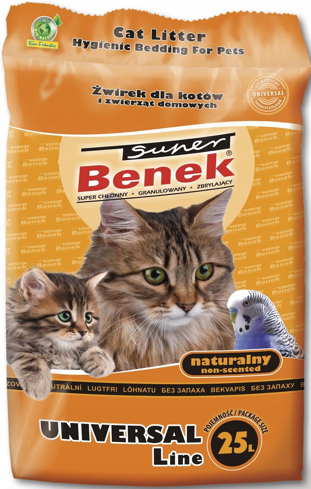 Super Benek Żwirek Benek Uniwersalny Naturalny 25L 17653 1584577051 ...