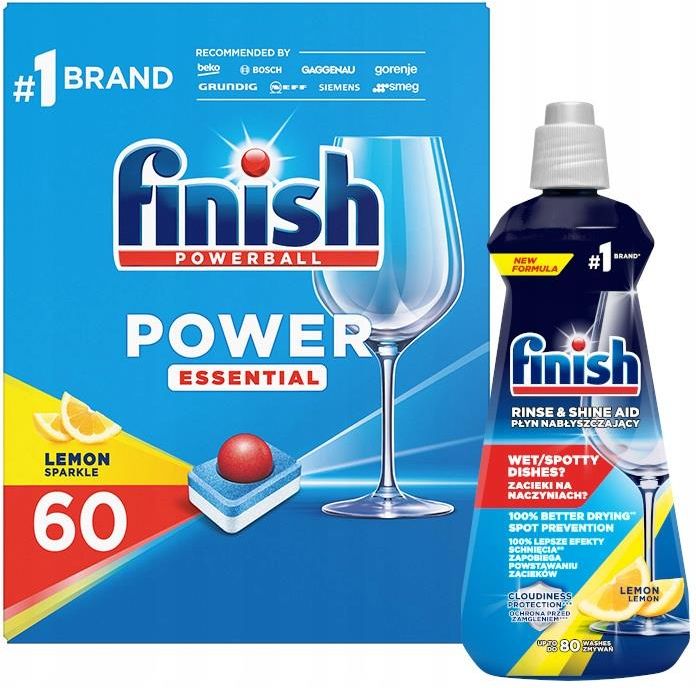 Finish Power Essential Tabletki 60 nabłyszczacz - Opinie i atrakcyjne ...