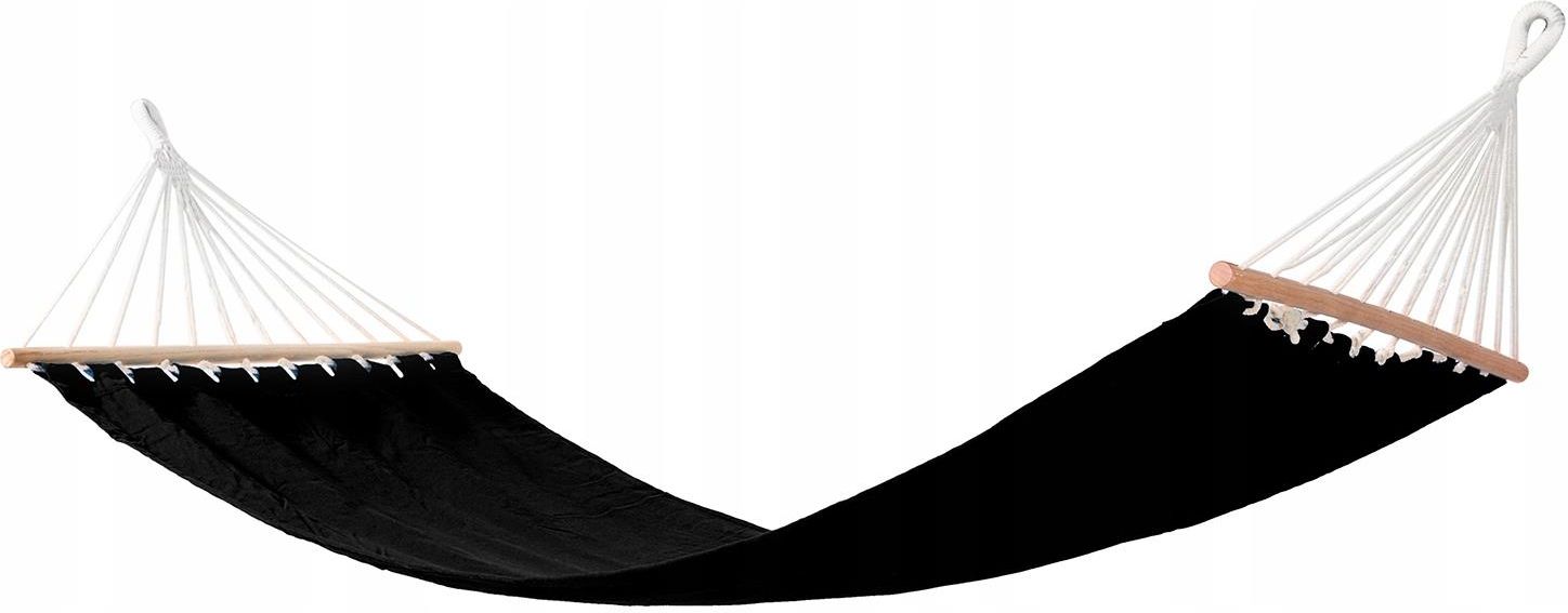 Hamak Hamak Bawełniany 200X80Cm Czarny - Ceny i opinie - Ceneo.pl