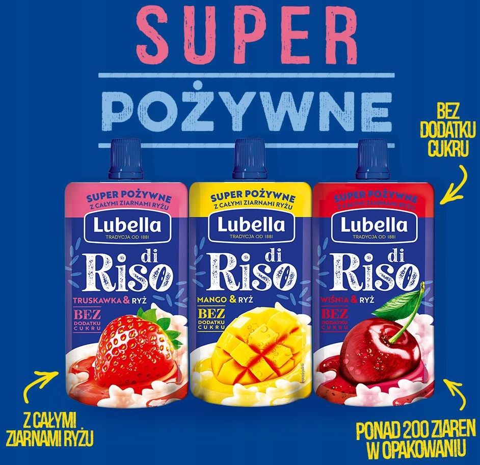 Lubella Di Riso Mus Przekąska Mango I Ryż 12X100G - Ceny i opinie ...