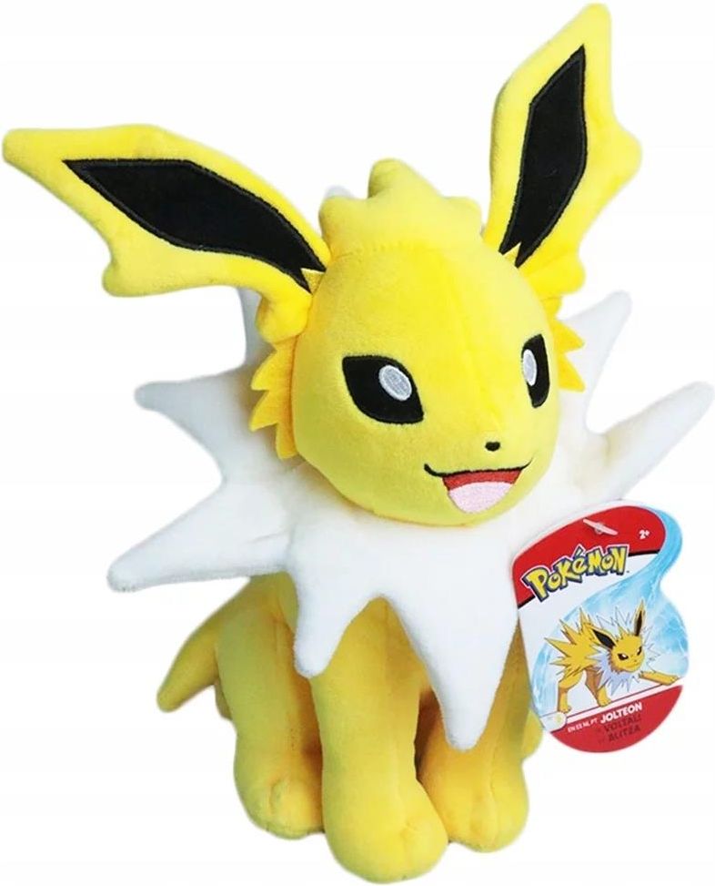 Jazwares Jolteon Maskotka Pokemon Oryginalna 23Cm Licencja - Ceny i ...