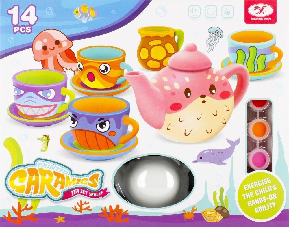 Zabawka Mega Creative Creative Naczynia Kuchenne Ceramika Do Malowania ...