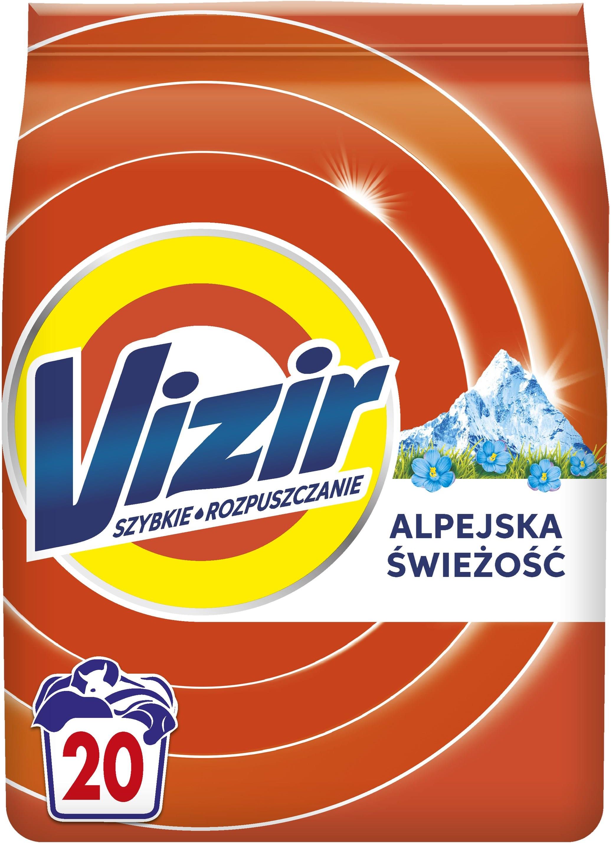 Vizir Proszek Alpine Fresh 1.1Kg ,20 Prań - Opinie i atrakcyjne ceny na ...