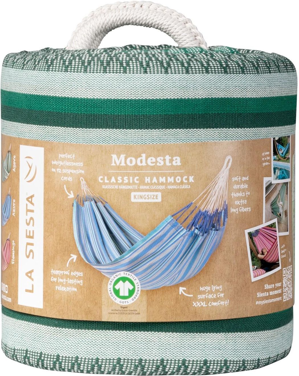 Hamak La Siesta Hamak Modesta Agave Kingsize Moh18X4 - Ceny i opinie ...