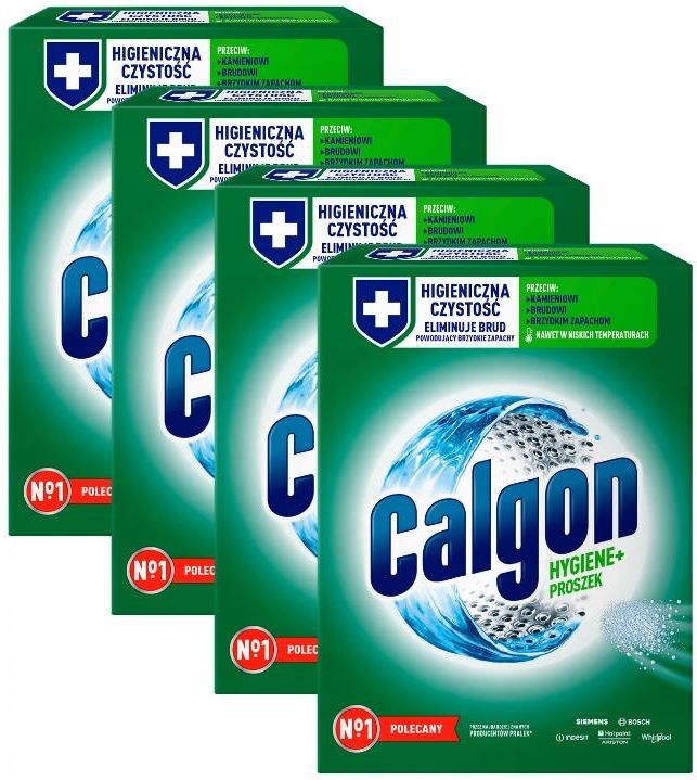 Calgon Hygiene Proszek Do Czyszczenia Pralki 4X1Kg - Opinie i ...