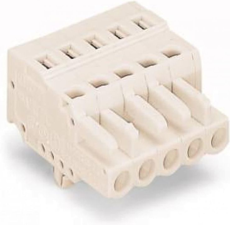 Wago Gniazdo Mcs Midi Classic 4 Biegunowe Jasnoszare Raster 5Mm 721 104 ...