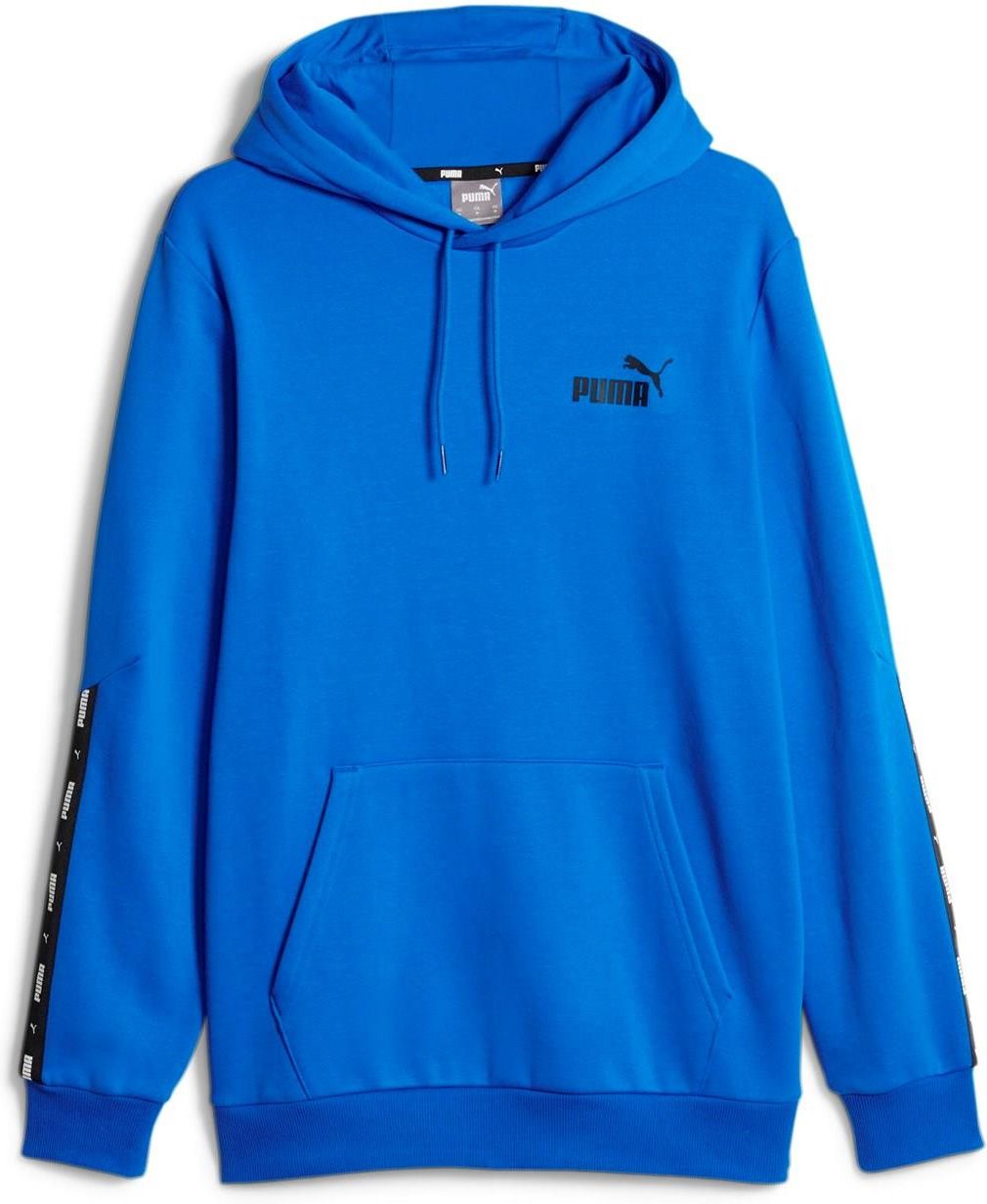 Bluza Z Kapturem Męska Puma Ess Tape Fl Niebieska 84904047 Ceny I
