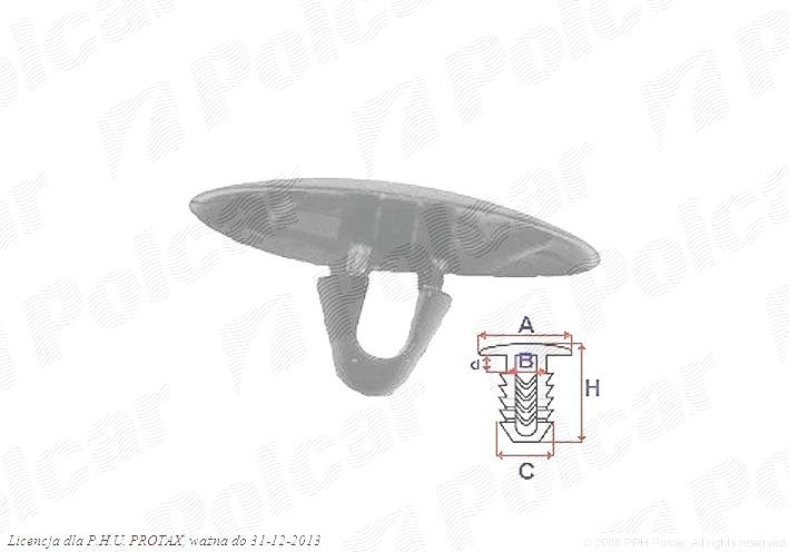Spinka Montażowa Toyota Yaris (Cp10), 04.1999-03.2002 (9046708124 ...