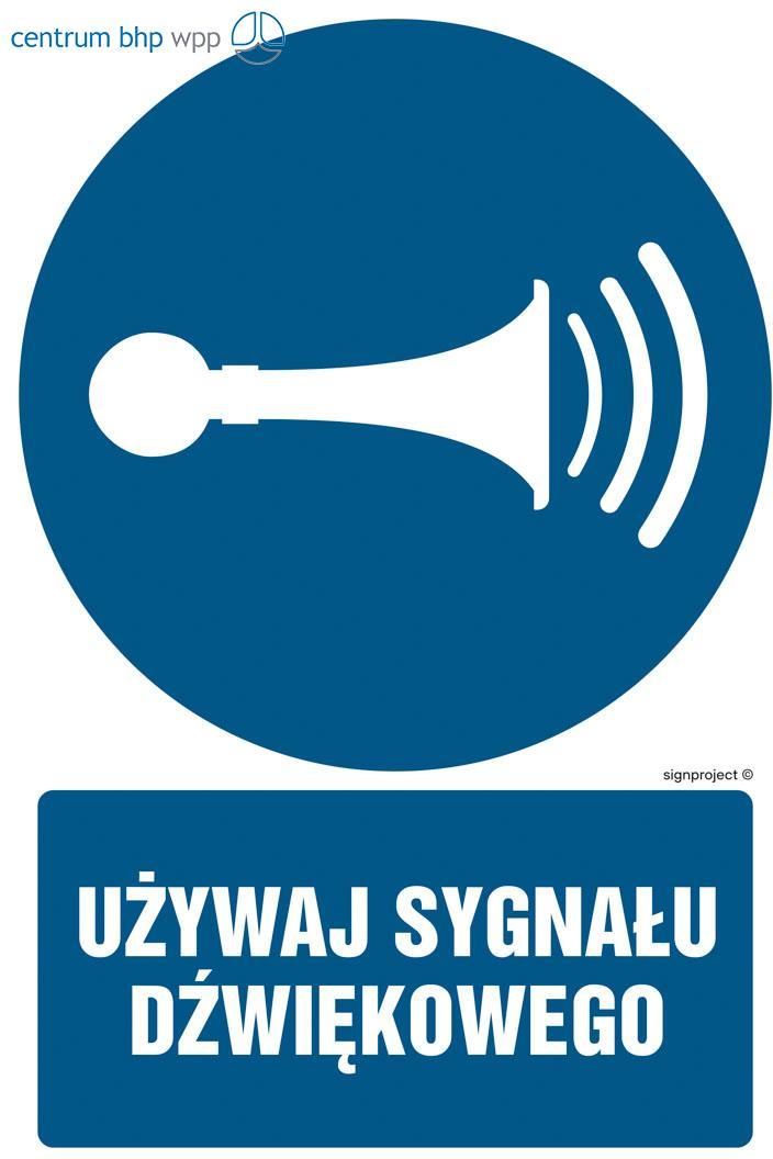 Gl055 Używaj Sygnału Dźwiękowego - Opakowanie 10 Sztuk, Ks - Folia ...