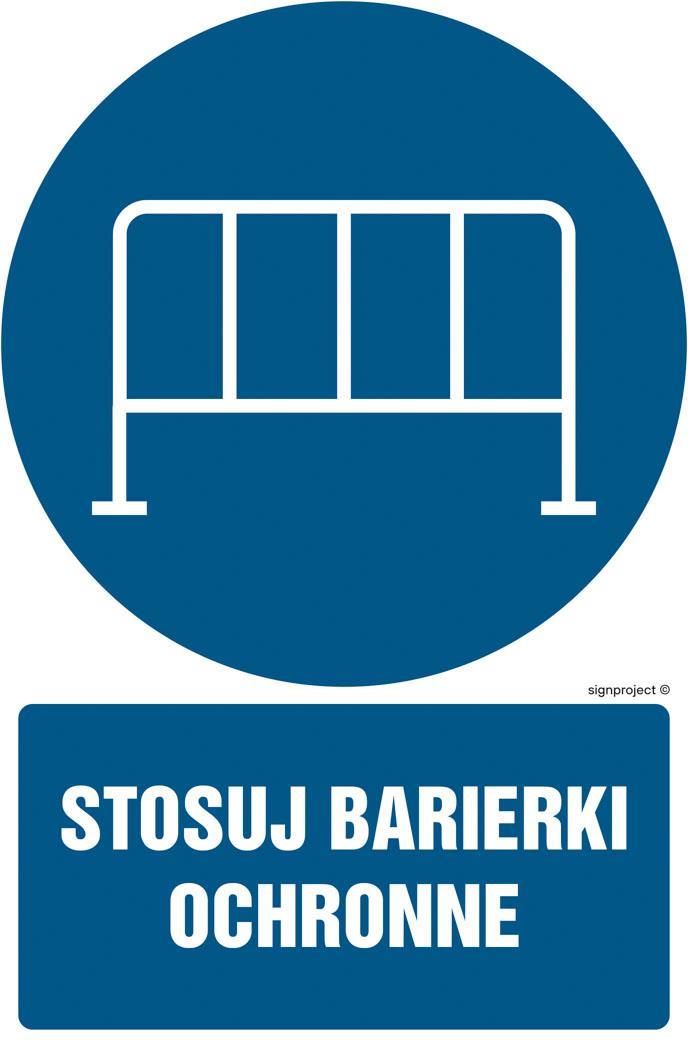 Gl040 Stosuj Barierki Ochronne, Kn - Folia Podłogowa Nieświecąca ...