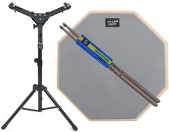 Pad perkusyjny do ćwiczeń - KA-LINE STAND PPM100 12 Szary + Pałki do ...