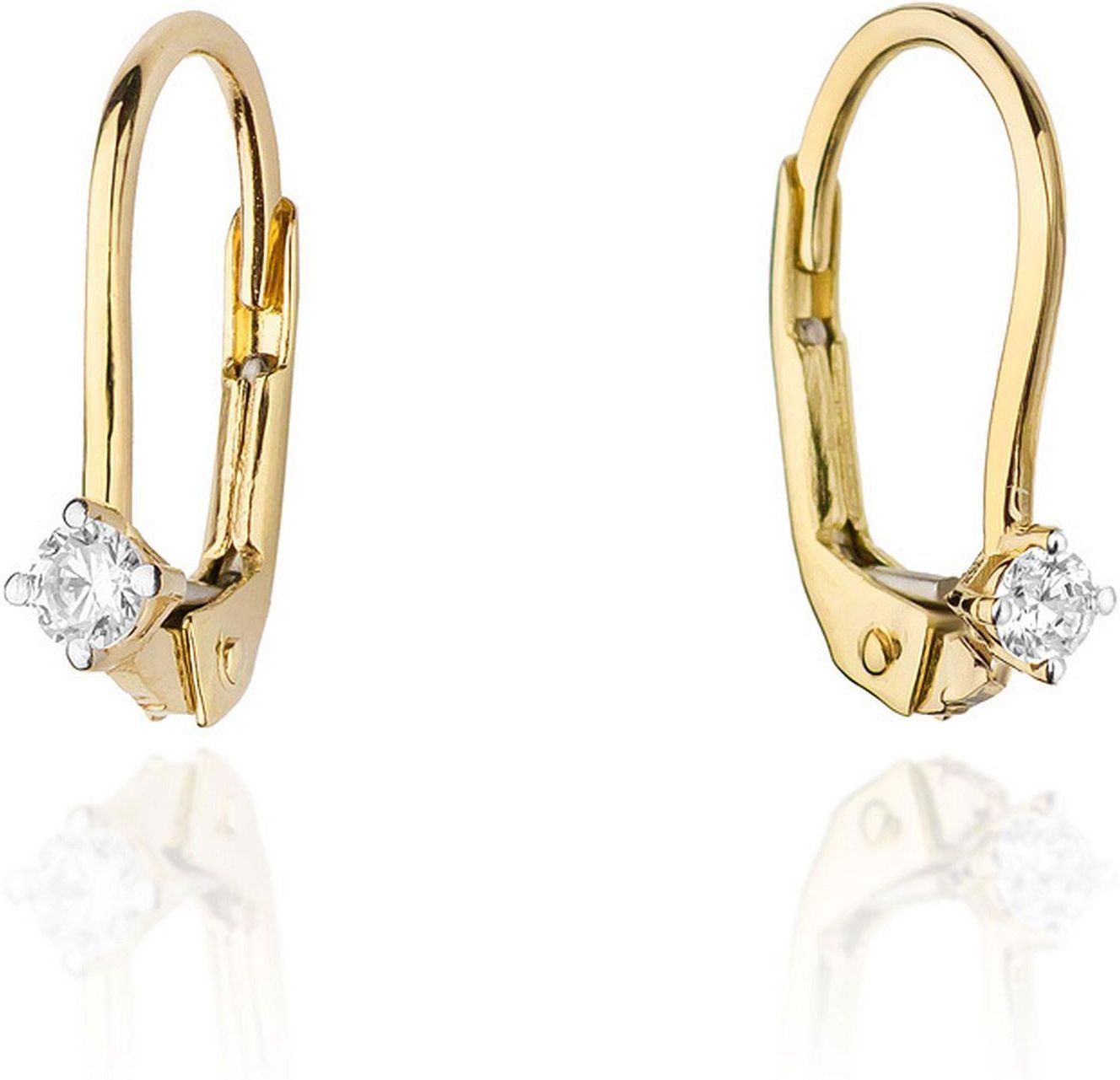 Bonore Kolczyki KL-OEG.ZZ-DM003.SI2-585-X - Ceny i opinie - Ceneo.pl