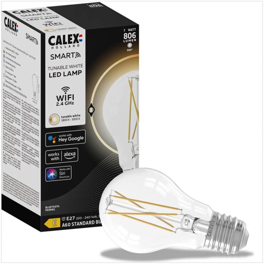System domotyki Calex Żarówka Led E27 Smart Wifi 7W 806Lm Tuya Filament Cl - Opinie i ceny na ...