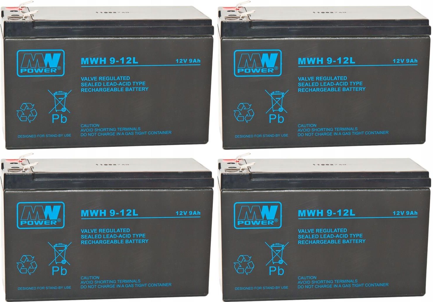 Listwa zasilająca Mw Power APCRBC157 Zestaw Akumulatorów Ups Apc 4x Mwh ...