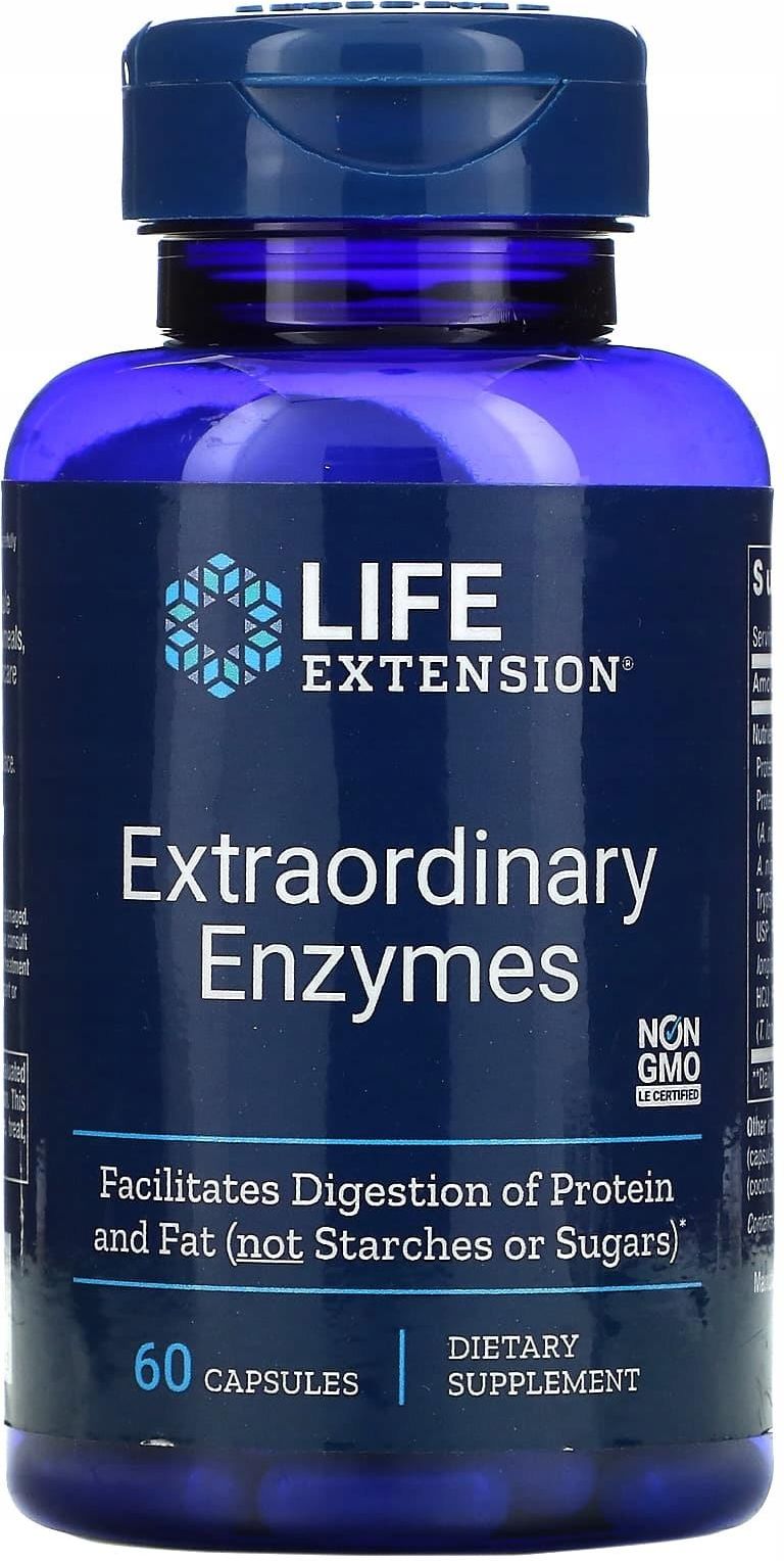 Life Extension Enzymy 60 Kaps - Opinie i ceny na Ceneo.pl