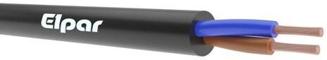 Elpar Ow 2X1,5mm2 (300/500V) Gumowy Warsztatowy (Krążki 100m ...