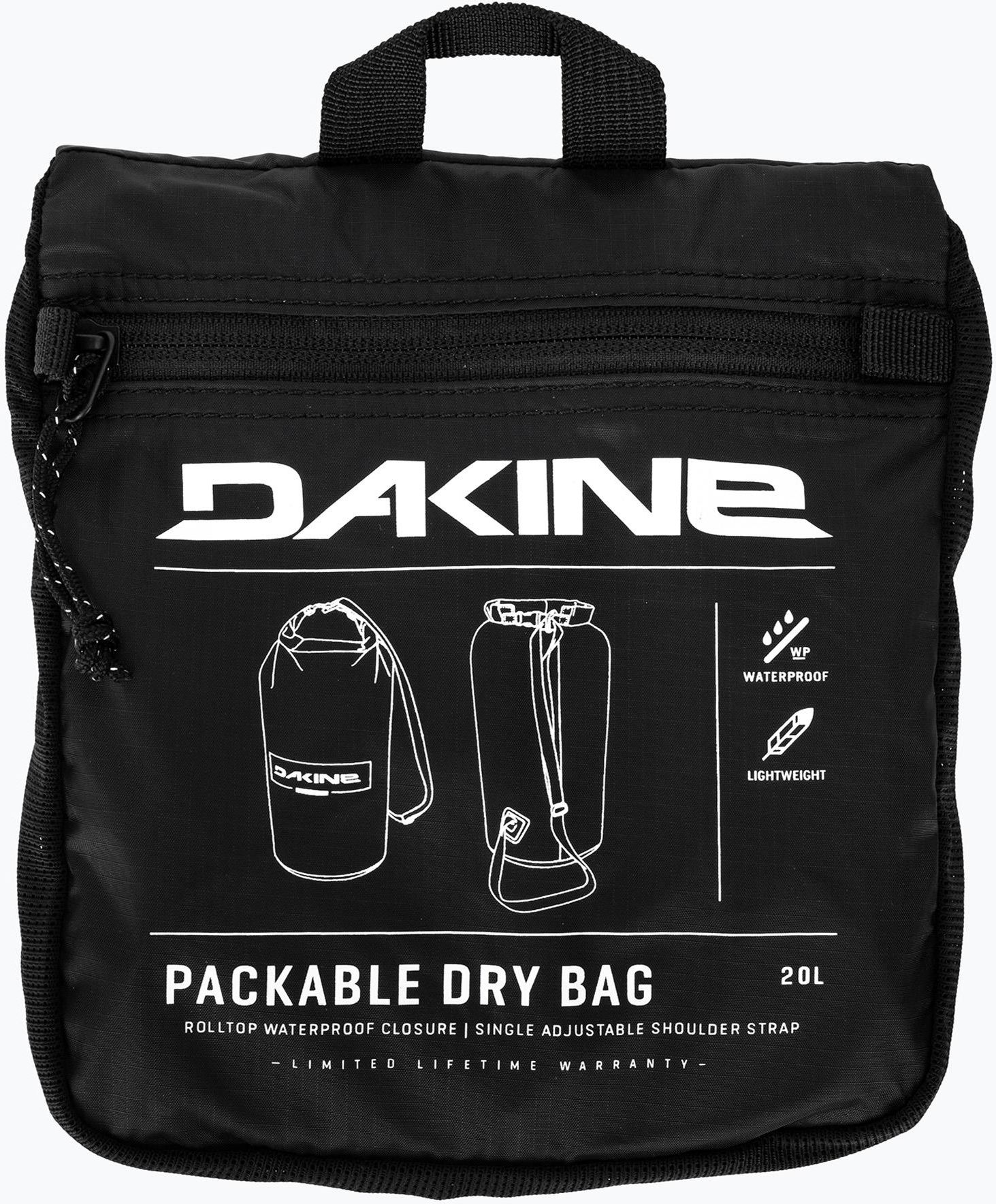 Plecak Dakine Wodoodporny Packable Rolltop Dry Bag 20 L Black - Ceny i ...