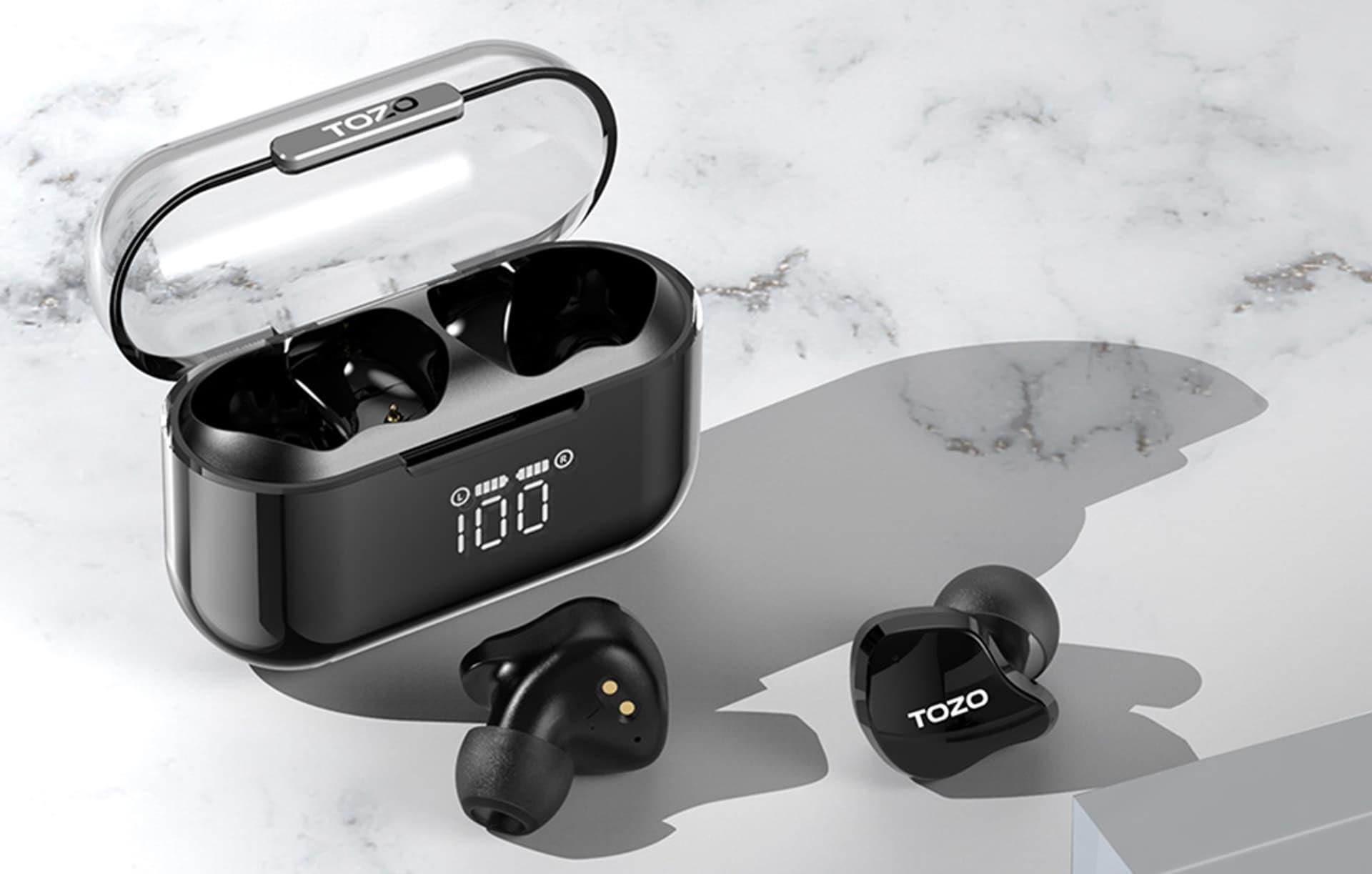 Słuchawki Tozo T18 Crystal Dots Czarny (T18CRYSTALDOTSBL) - Opinie i ...