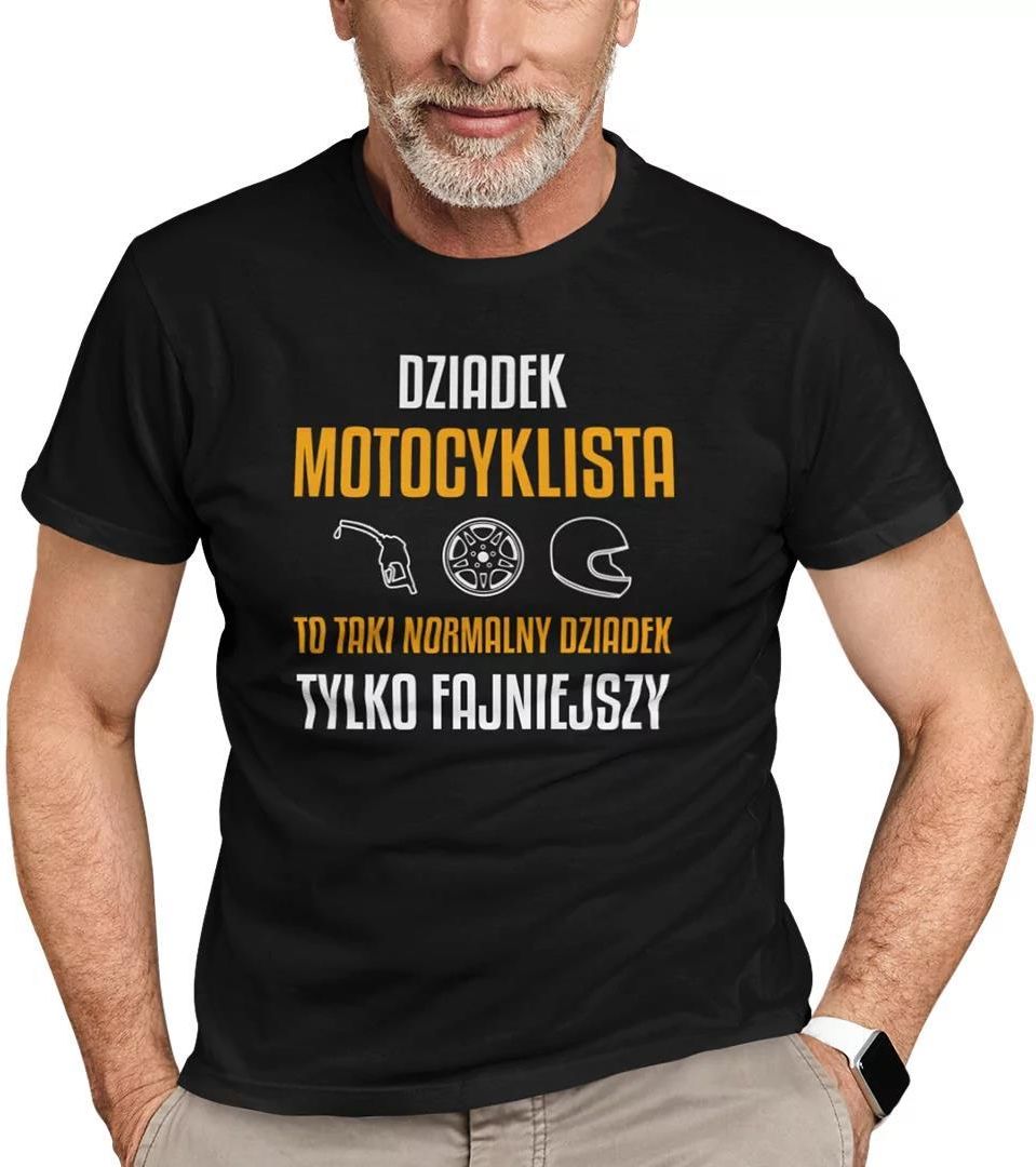 Dziadek motocyklista to taki normalny dziadek, tylko fajniejszy - męska ...