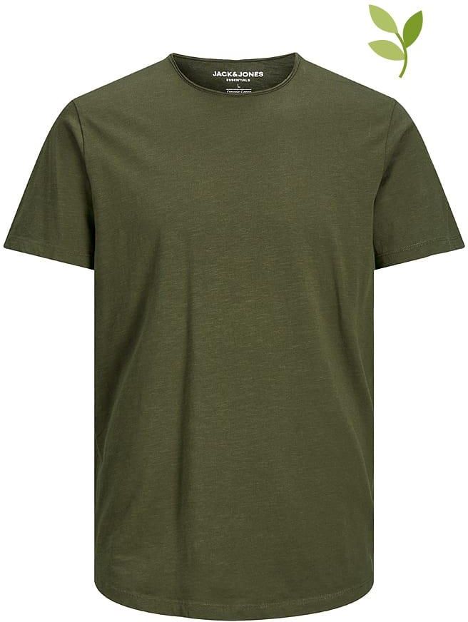 Jack & Jones Koszulka Basher w kolorze khaki - Ceny i opinie - Ceneo.pl